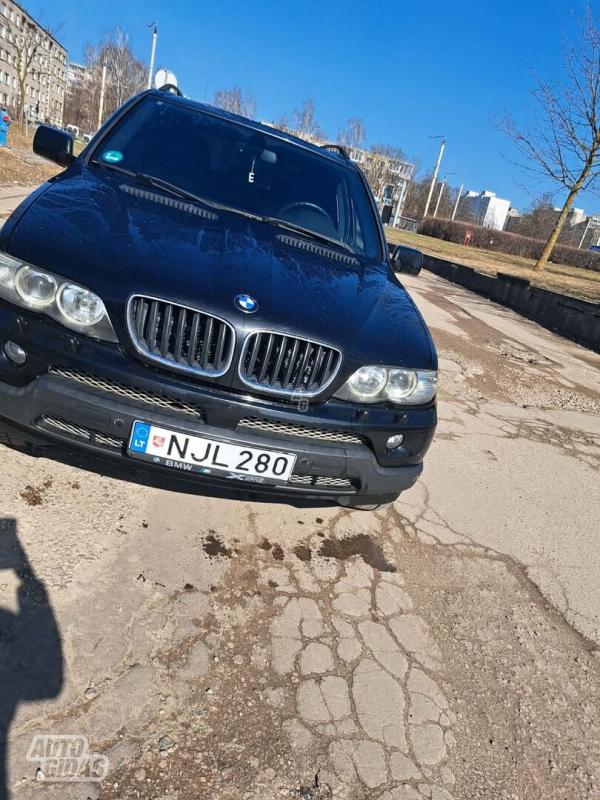 Melns BMW X5 2005 Viļņa, ar dzinēja tilpumu 3.00 L un nobraukumu 397 tūkst. km par 5700 €, foto 7 vietnē AUTOMOTO.COM.LV