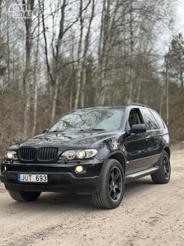Black BMW X5 2005 in Vilnius, with an engine capacity of 3.00 L and mileage of 418 thousand km for 3700 €, photo 2 on AUTOMOTO.COM.LV