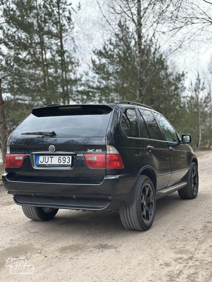 Melns BMW X5 2005 Viļņa, ar dzinēja tilpumu 3.00 L un nobraukumu 418 tūkst. km par 3700 €, foto 7 vietnē AUTOMOTO.COM.LV
