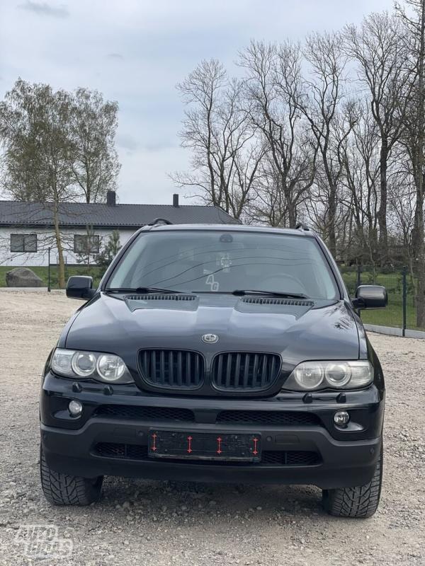 Melns BMW X5 2005 Marijampole, ar dzinēja tilpumu 3.00 L un nobraukumu 360 tūkst. km par 4500 €, foto 2 vietnē AUTOMOTO.COM.LV