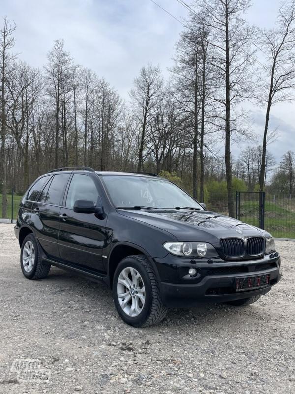 Melns BMW X5 2005 Marijampole, ar dzinēja tilpumu 3.00 L un nobraukumu 360 tūkst. km par 4500 €, foto 3 vietnē AUTOMOTO.COM.LV