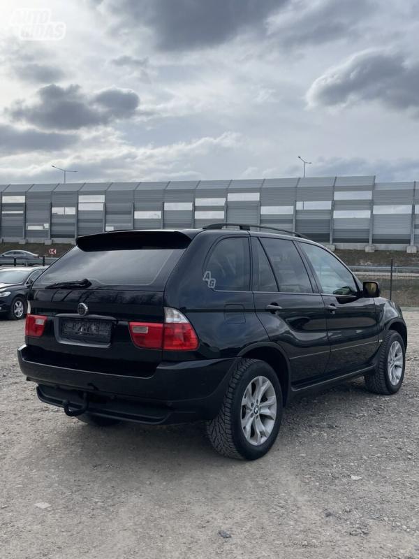 Melns BMW X5 2005 Marijampole, ar dzinēja tilpumu 3.00 L un nobraukumu 360 tūkst. km par 4500 €, foto 4 vietnē AUTOMOTO.COM.LV