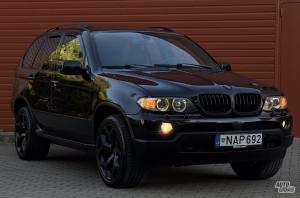 Black BMW X5 2005 in Kaunas, with an engine capacity of 3.00 L and mileage of 222 thousand km for 5000 €, photo  on AUTOMOTO.COM.LV