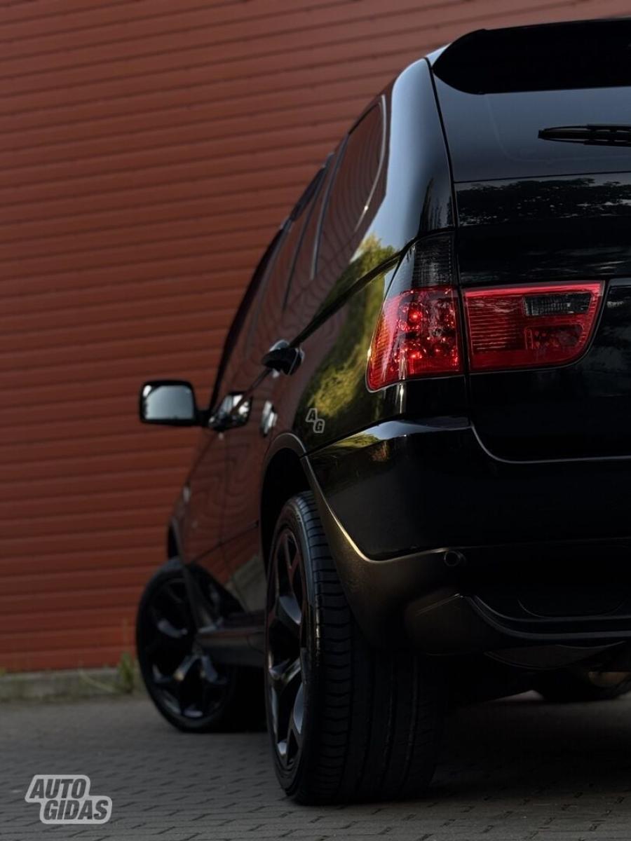 Black BMW X5 2005 in Kaunas, with an engine capacity of 3.00 L and mileage of 222 thousand km for 5000 €, photo 15 on AUTOMOTO.COM.LV