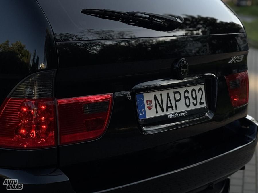 Black BMW X5 2005 in Kaunas, with an engine capacity of 3.00 L and mileage of 222 thousand km for 5000 €, photo 16 on AUTOMOTO.COM.LV
