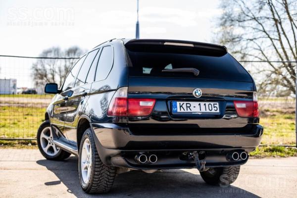 Melns BMW X5 2005 Rīga, ar dzinēja tilpumu 3.00 L un nobraukumu 343 tūkst. km par 5990 €, foto 6 vietnē AUTOMOTO.COM.LV