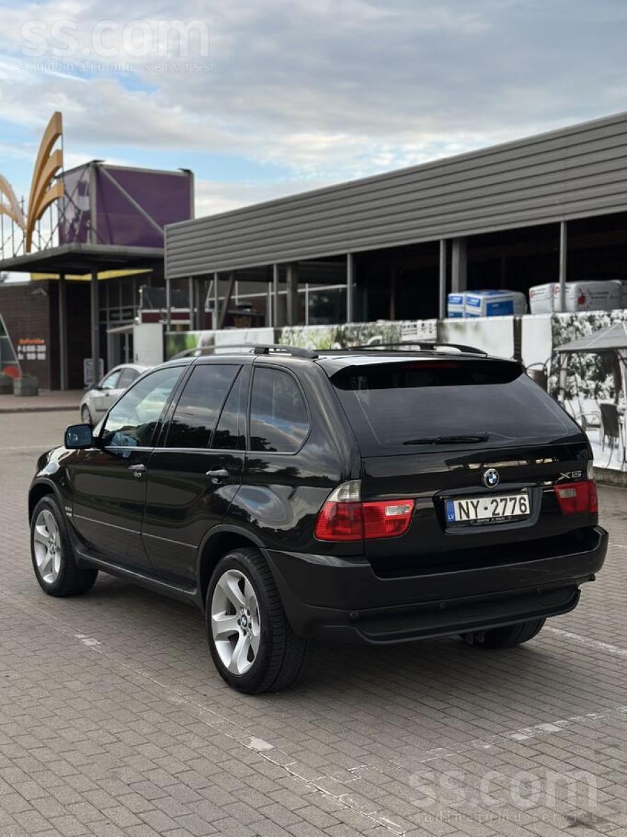 Melns BMW X5 2005 Rīga, ar dzinēja tilpumu 3.00 L un nobraukumu 0 tūkst. km par 7000 €, foto 3 vietnē AUTOMOTO.COM.LV