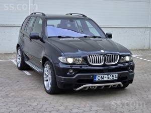 Melns BMW X5 2005 Rīga, ar dzinēja tilpumu 4.80 L un nobraukumu 371 tūkst. km par 8490 €, foto  vietnē AUTOMOTO.COM.LV