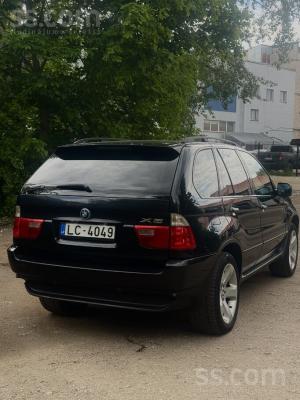 Black BMW X5 2005 in Daugavpils, with an engine capacity of 3.00 L and mileage of 449 thousand km for 5300 €, photo 5 on AUTOMOTO.COM.LV