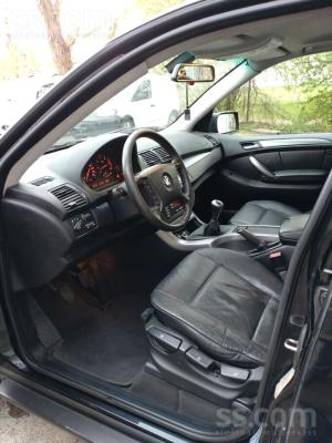 Black BMW X5 2005 in Riga, with an engine capacity of 3.00 L and mileage of 384 thousand km for 4800 €, photo 8 on AUTOMOTO.COM.LV