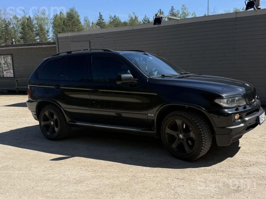 Melns BMW X5 2005 Ogre, ar dzinēja tilpumu 3.00 L un nobraukumu 387 tūkst. km par 8000 €, foto 3 vietnē AUTOMOTO.COM.LV