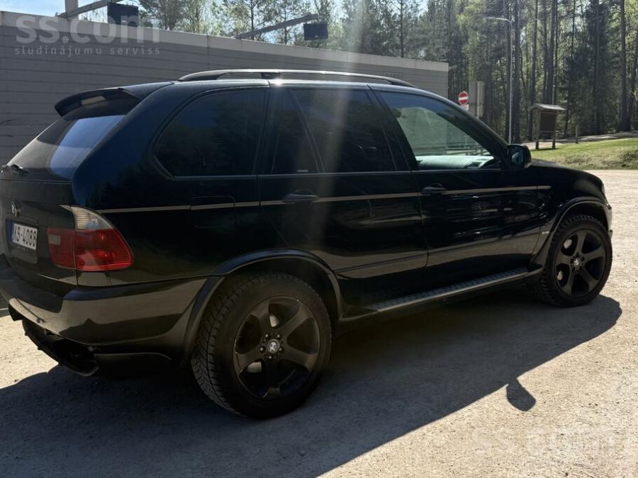 Melns BMW X5 2005 Ogre, ar dzinēja tilpumu 3.00 L un nobraukumu 387 tūkst. km par 8000 €, foto 5 vietnē AUTOMOTO.COM.LV