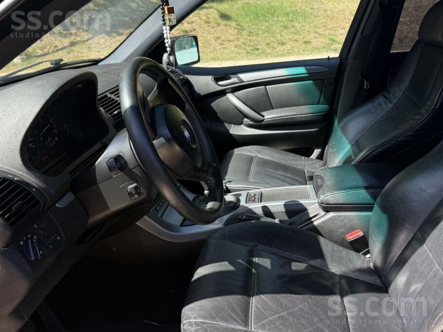 Melns BMW X5 2005 Ogre, ar dzinēja tilpumu 3.00 L un nobraukumu 387 tūkst. km par 8000 €, foto 7 vietnē AUTOMOTO.COM.LV