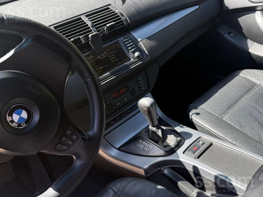 Melns BMW X5 2005 Ogre, ar dzinēja tilpumu 3.00 L un nobraukumu 387 tūkst. km par 8000 €, foto 8 vietnē AUTOMOTO.COM.LV