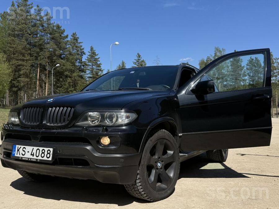 Melns BMW X5 2005 Ogre, ar dzinēja tilpumu 3.00 L un nobraukumu 387 tūkst. km par 8000 €, foto 10 vietnē AUTOMOTO.COM.LV