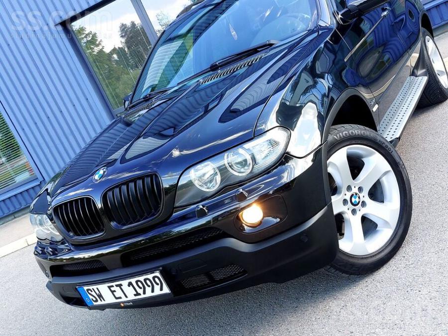 Black BMW X5 2005 in Riga, with an engine capacity of 3.00 L and mileage of 268 thousand km for 7770 €, photo 9 on AUTOMOTO.COM.LV