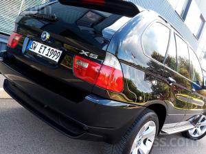 Black BMW X5 2005 in Riga, with an engine capacity of 3.00 L and mileage of 268 thousand km for 7770 €, photo 10 on AUTOMOTO.COM.LV