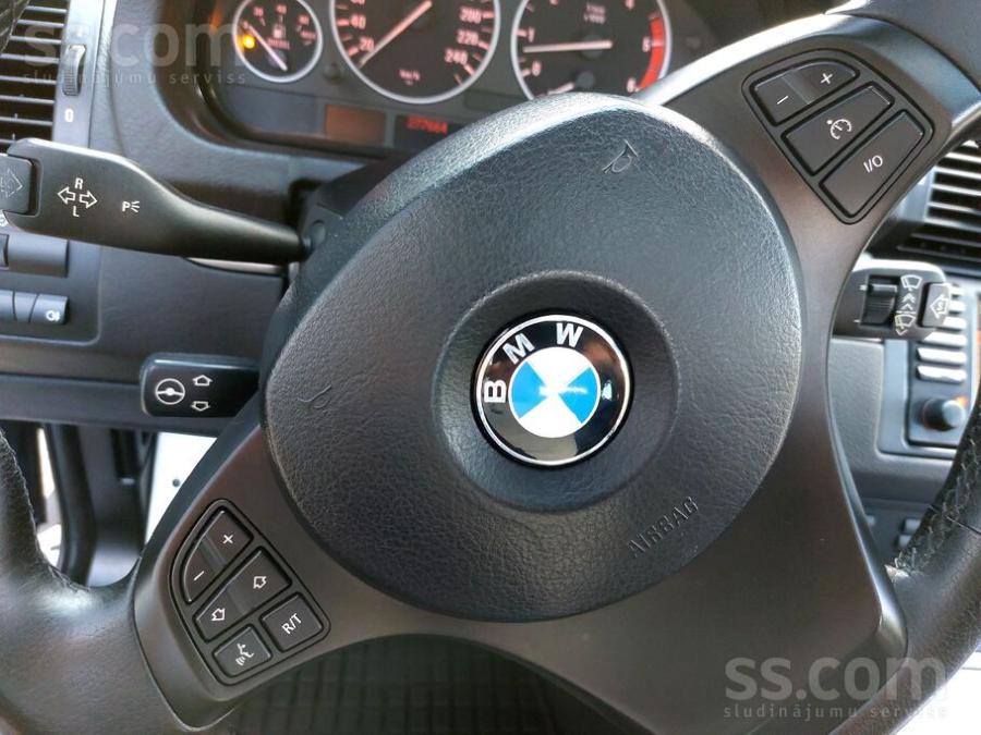 Black BMW X5 2005 in Riga, with an engine capacity of 3.00 L and mileage of 268 thousand km for 7770 €, photo 16 on AUTOMOTO.COM.LV