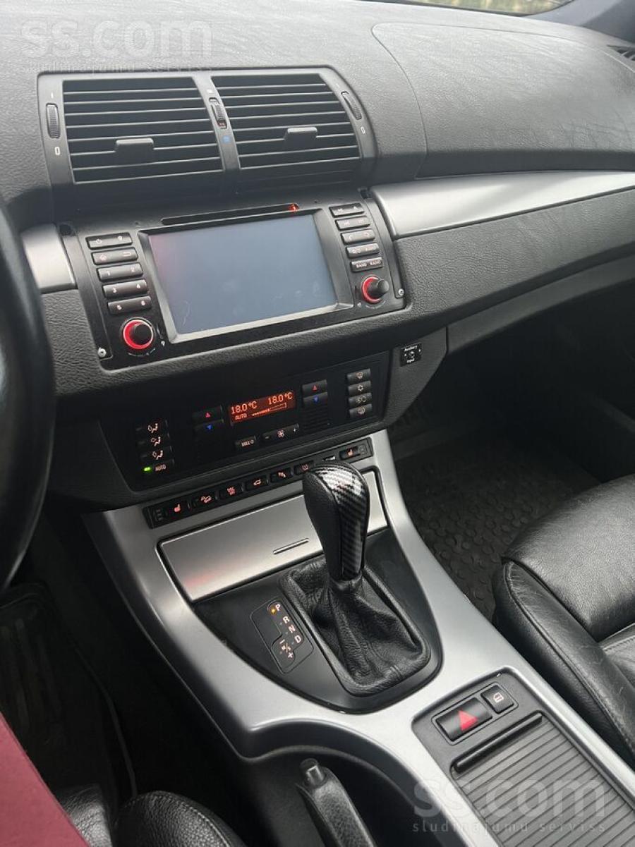 Melns BMW X5 2005 Preiļi, ar dzinēja tilpumu 2.90 L un nobraukumu 376 tūkst. km par 6000 €, foto 9 vietnē AUTOMOTO.COM.LV