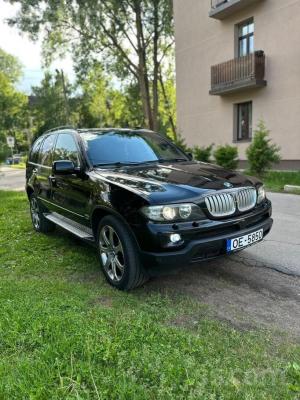 Melns BMW X5 2005 Rīga, ar dzinēja tilpumu 3.00 L un nobraukumu 312 tūkst. km par 8500 €, foto  vietnē AUTOMOTO.COM.LV