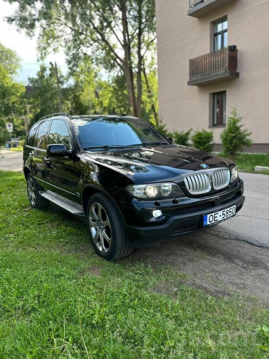 Melns BMW X5 2005 Rīga, ar dzinēja tilpumu 3.00 L un nobraukumu 312 tūkst. km par 8500 €, foto 1 vietnē AUTOMOTO.COM.LV