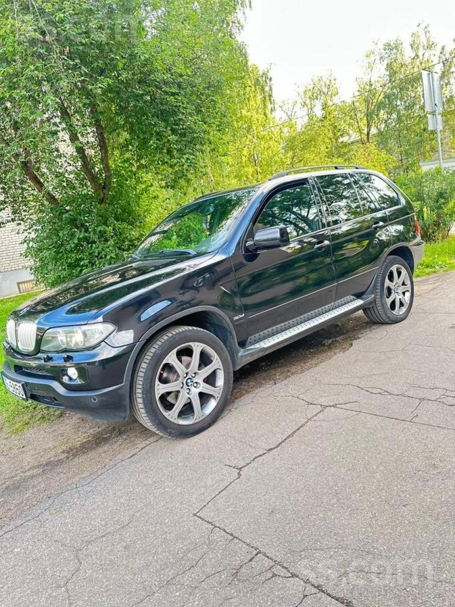 Melns BMW X5 2005 Rīga, ar dzinēja tilpumu 3.00 L un nobraukumu 312 tūkst. km par 8500 €, foto 3 vietnē AUTOMOTO.COM.LV