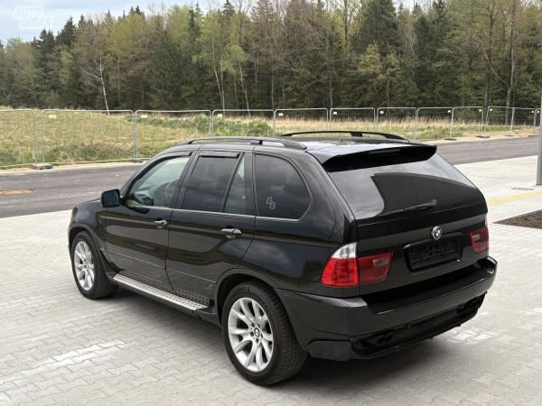 Black BMW X5 2005 in Kaunas, with an engine capacity of 3.00 L and mileage of 352 thousand km for 4450 €, photo 1 on AUTOMOTO.COM.LV