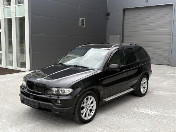 Melns BMW X5 2005 Kauņa, ar dzinēja tilpumu 3.00 L un nobraukumu 352 tūkst. km par 4450 €, foto 5 vietnē AUTOMOTO.COM.LV