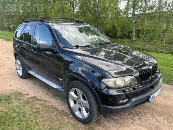 Melns BMW X5 2005 Balvi, ar dzinēja tilpumu 3.00 L un nobraukumu 315 tūkst. km par 4200 €, foto 2 vietnē AUTOMOTO.COM.LV