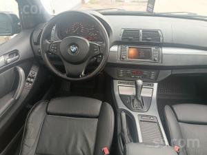 Black BMW X5 2005 in Riga, with an engine capacity of 3.00 L and mileage of 310 thousand km for 5900 €, photo 13 on AUTOMOTO.COM.LV