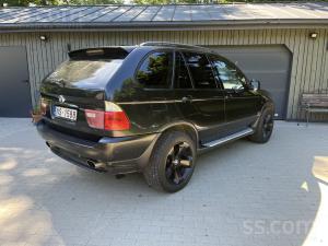 Black BMW X5 2005 in Liepaja, with an engine capacity of 3.00 L and mileage of 0 thousand km for 5000 €, photo 5 on AUTOMOTO.COM.LV