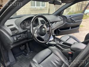 Black BMW X5 2005 in Liepaja, with an engine capacity of 3.00 L and mileage of 0 thousand km for 5000 €, photo 7 on AUTOMOTO.COM.LV