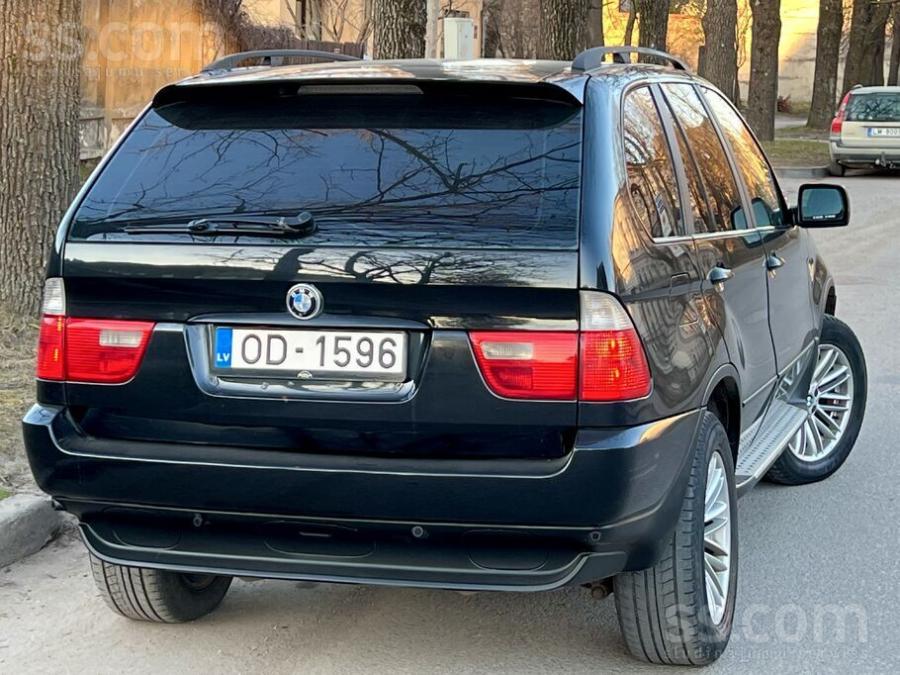 Черный БМВ Х5 2005 в Елгава, объемом двигателя 3.00 л и пробегом 418 тыс. км за 3650 €, фото 5 на AUTOMOTO.COM.LV