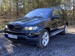 Black BMW X5 2005 in Liepaja, with an engine capacity of 3.00 L and mileage of 416 thousand km for 4300 €, photo  on AUTOMOTO.COM.LV