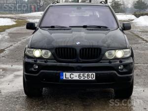 Черный БМВ Х5 2005 в Лиепая, объемом двигателя 3.00 л и пробегом 416 тыс. км за 4300 €, фото 3 на AUTOMOTO.COM.LV