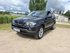 Melns BMW X5 2005 Valmiera, ar dzinēja tilpumu 3.00 L un nobraukumu 385 tūkst. km par 6800 €, foto  vietnē AUTOMOTO.COM.LV