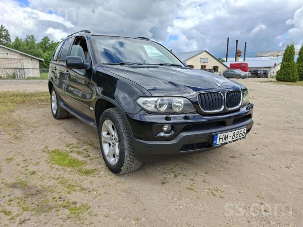 Melns BMW X5 2005 Valmiera, ar dzinēja tilpumu 3.00 L un nobraukumu 385 tūkst. km par 6800 €, foto 2 vietnē AUTOMOTO.COM.LV