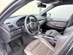 Black BMW X5 2005 in Vilnius, with an engine capacity of 3.00 L and mileage of 315 thousand km for 4300 €, photo 8 on AUTOMOTO.COM.LV