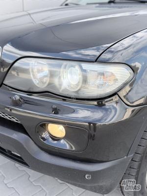 Black BMW X5 2005 in Vilnius, with an engine capacity of 3.00 L and mileage of 315 thousand km for 4300 €, photo 16 on AUTOMOTO.COM.LV