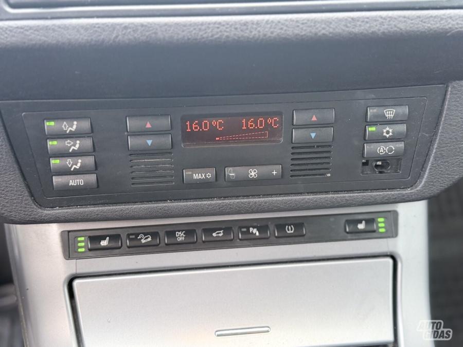 Black BMW X5 2005 in Vilnius, with an engine capacity of 3.00 L and mileage of 315 thousand km for 4300 €, photo 19 on AUTOMOTO.COM.LV