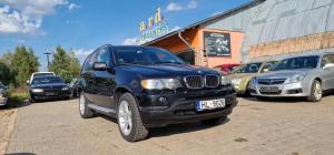 Black BMW X5 2005 in Valmiera, with an engine capacity of 3.00 L and mileage of 308 thousand km for 3500 €, photo  on AUTOMOTO.COM.LV