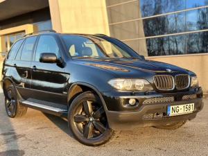 Black BMW X5 2005 in Riga, with an engine capacity of 3.00 L and mileage of 273 thousand km for 3990 €, photo  on AUTOMOTO.COM.LV