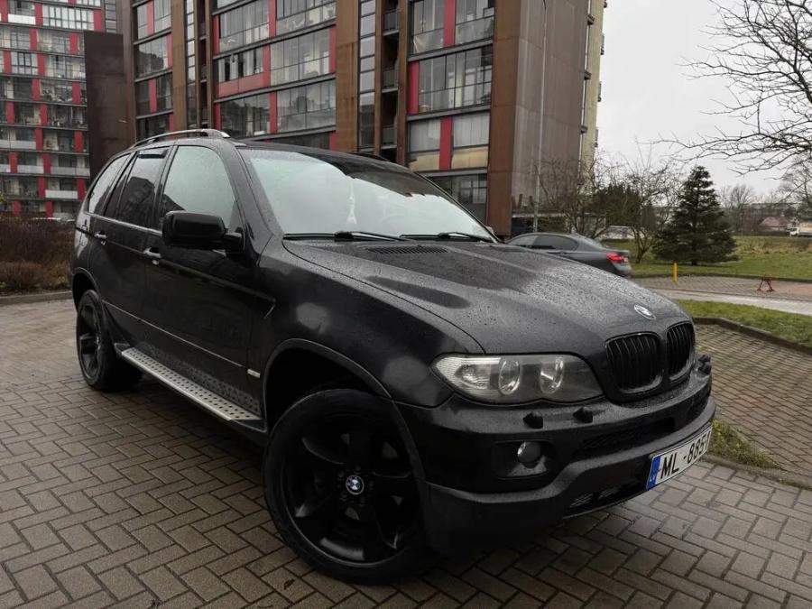 Melns BMW X5 2005 Rīga, ar dzinēja tilpumu 3.00 L un nobraukumu 339 tūkst. km par 4990 €, foto 3 vietnē AUTOMOTO.COM.LV