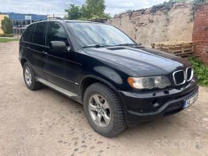Melns BMW X5 2005 Tukums, ar dzinēja tilpumu 3.00 L un nobraukumu 324 tūkst. km par 2500 €, foto  vietnē AUTOMOTO.COM.LV