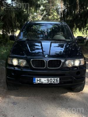 Black BMW X5 2005 in Kuldiga, with an engine capacity of 3.00 L and mileage of 0 thousand km for 3500 €, photo 3 on AUTOMOTO.COM.LV