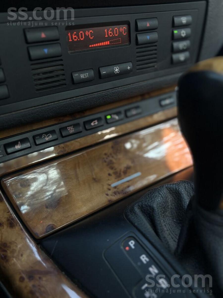 Black BMW X5 2005 in Kuldiga, with an engine capacity of 3.00 L and mileage of 0 thousand km for 3500 €, photo 12 on AUTOMOTO.COM.LV