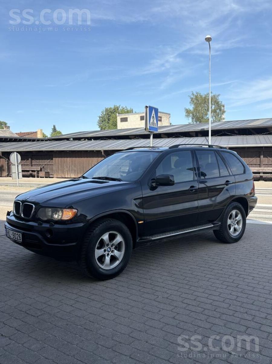 Black BMW X5 2005 in Kuldiga, with an engine capacity of 3.00 L and mileage of 0 thousand km for 3500 €, photo 13 on AUTOMOTO.COM.LV