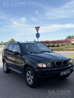 Black BMW X5 2005 in Kuldiga, with an engine capacity of 3.00 L and mileage of 0 thousand km for 3500 €, photo 14 on AUTOMOTO.COM.LV