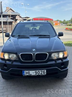 Black BMW X5 2005 in Kuldiga, with an engine capacity of 3.00 L and mileage of 0 thousand km for 3500 €, photo 15 on AUTOMOTO.COM.LV