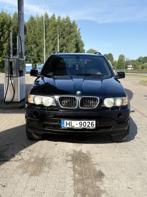 Black BMW X5 2005 in Kuldiga, with an engine capacity of 3.00 L and mileage of 0 thousand km for 3500 €, photo 16 on AUTOMOTO.COM.LV